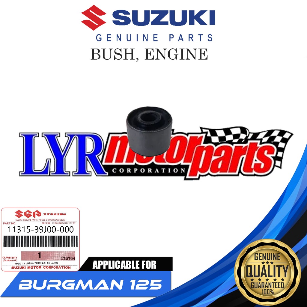 SUZUKI GENUINE BUSH, ENGINE FOR BURGMAN 125 / AVENIS ( 11315-39J10-000 ...