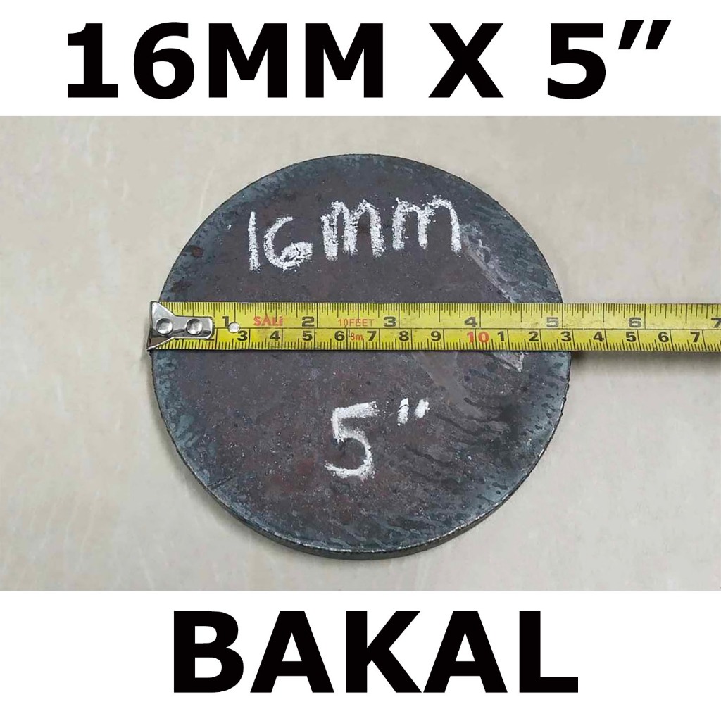 MS BASE PLATE 16MM X 5" MILD STEEL CIRCLE ...