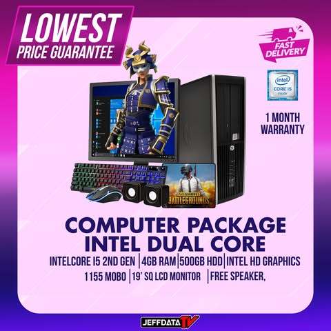 COMPUTER SET I5 2400 3.1GHZ QUADCORE 4GB 500GB HDD INTEL HD GRAPHICS ...