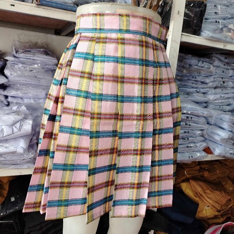 CHECKERED PALDA SCHOOL UNIFORM/ PLEATED SKIRT SCHOOL UNIFORM KATRINA ...