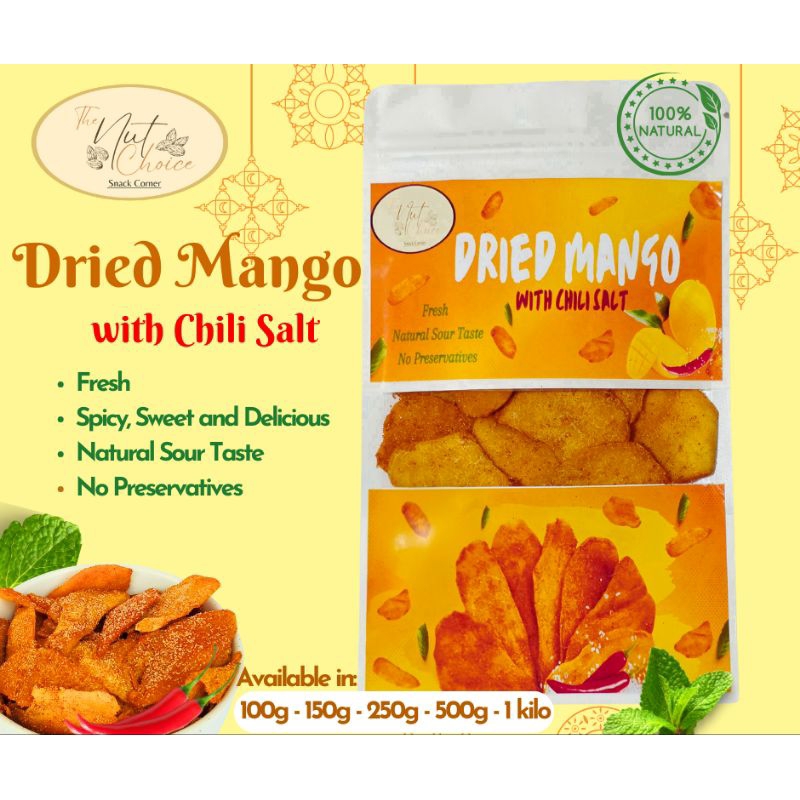 Spicy Dried Mango 500g and 1kilo only | Shopee Philippines