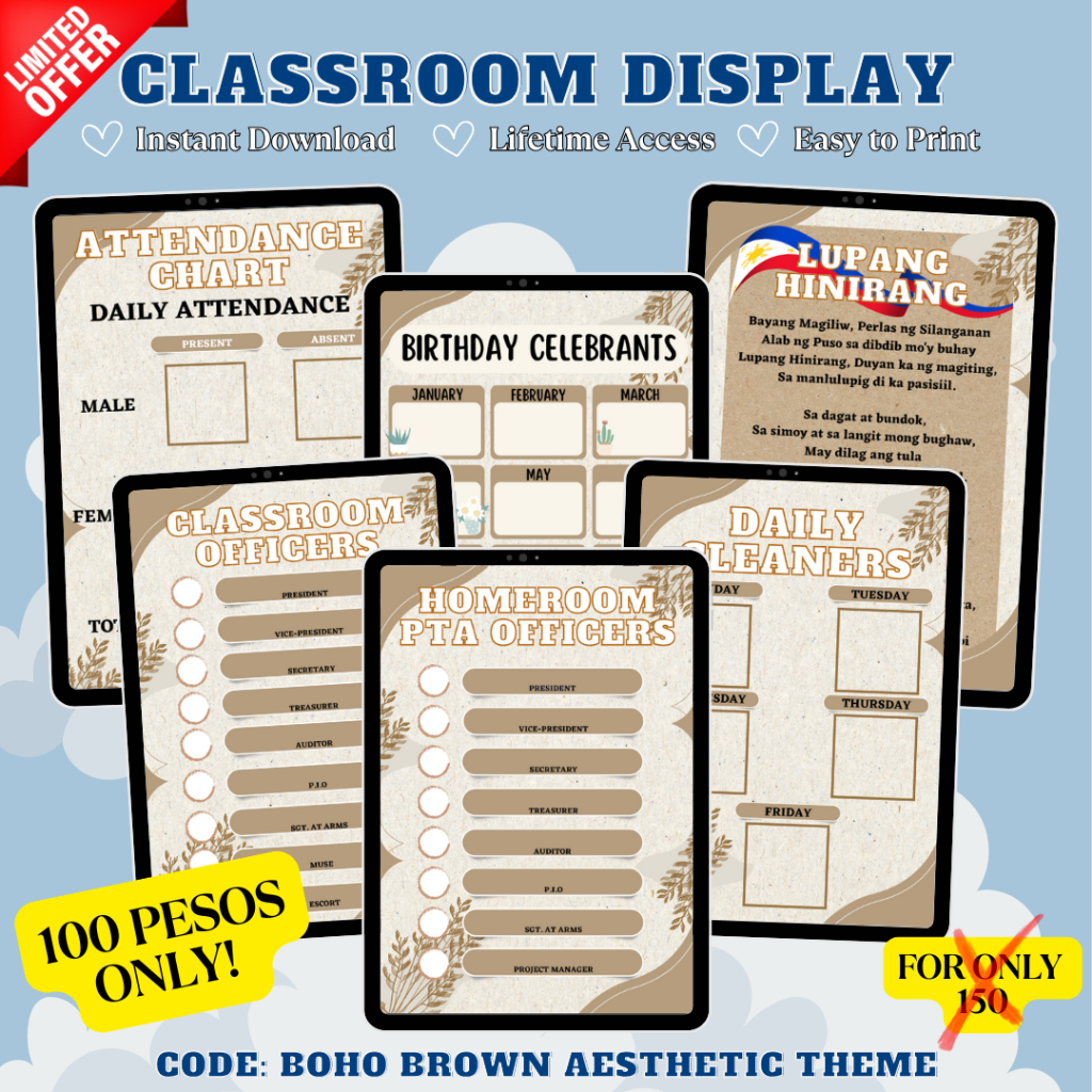 DIGITAL CLASSROOM DISPLAY | Shopee Philippines