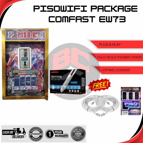 BATTLEFRONT PISOWIFI VENDO PACKAGE COMFAST EW73 (plug and play ...