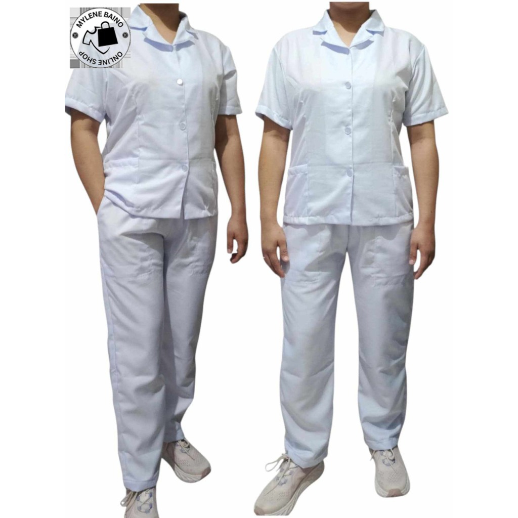Nurse Uniform Pitch twill Cloth For Female | Shopee Philippines