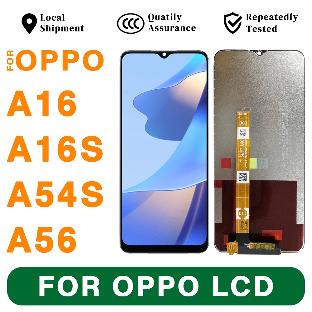 for OPPO A16 A16S A54S A56 LCD Display Screen Assembly Replacement | Shopee Philippines