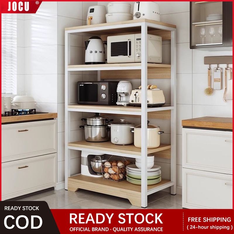 【Load 450 KG】Steel Rack Shelves 5 layers Metal Rack Kitchen Rack ...