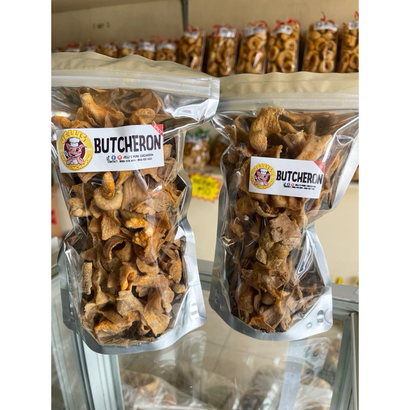 Butcheron | Jelli's Pork Chicharon | Shopee Philippines