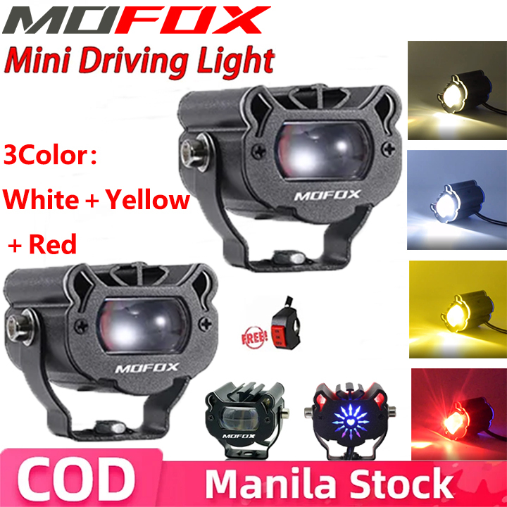 MOFOX M2 Laser Gun 30W MDL Mini Driving Light High/Low Beam Angel Eyes ...