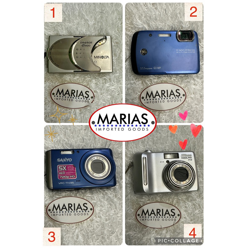 Marias Preloved / Secondhand branded digital cameras | Shopee Philippines