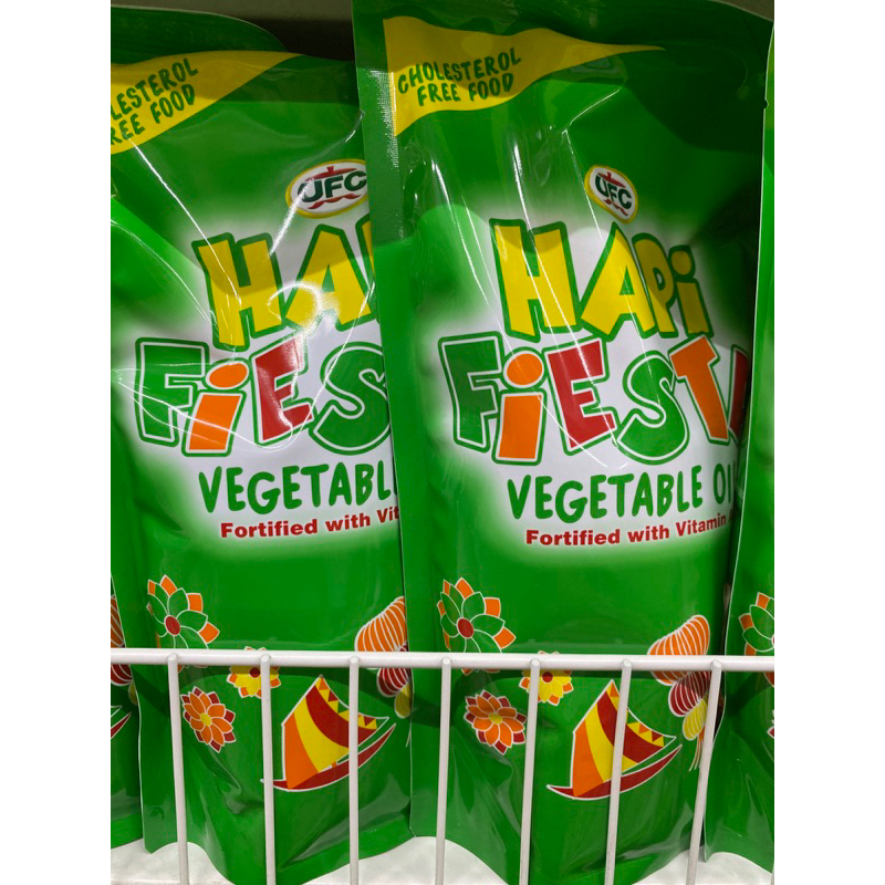 1 pc Ufc hapi fiesta vegetable oil 900ml | Shopee Philippines
