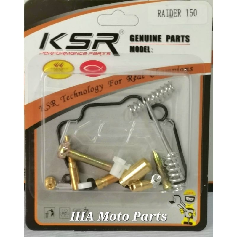 Carburetor Repair Kit "Suzuki Raider 150" KSR THAILAND | Shopee Philippines