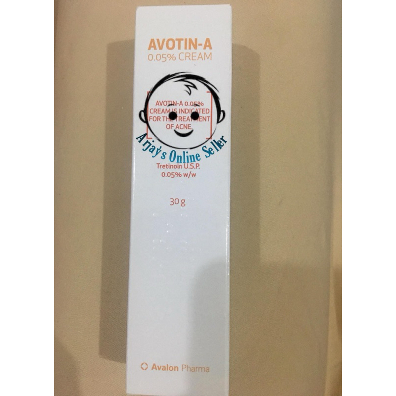 Avotin-A 0.05% 30g (buy any 2 items & get free chocolate) | Shopee ...