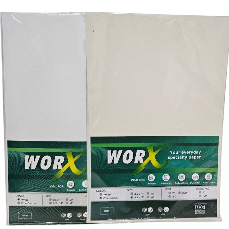 Worx Vellum Board Paper 200 Gsm | Shopee Philippines