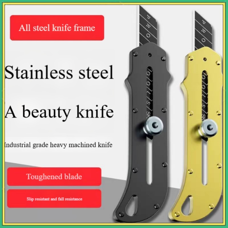 Stainless Steel Utility Knife Steel Wallpaper Knife Durable Sturdy Fast ...