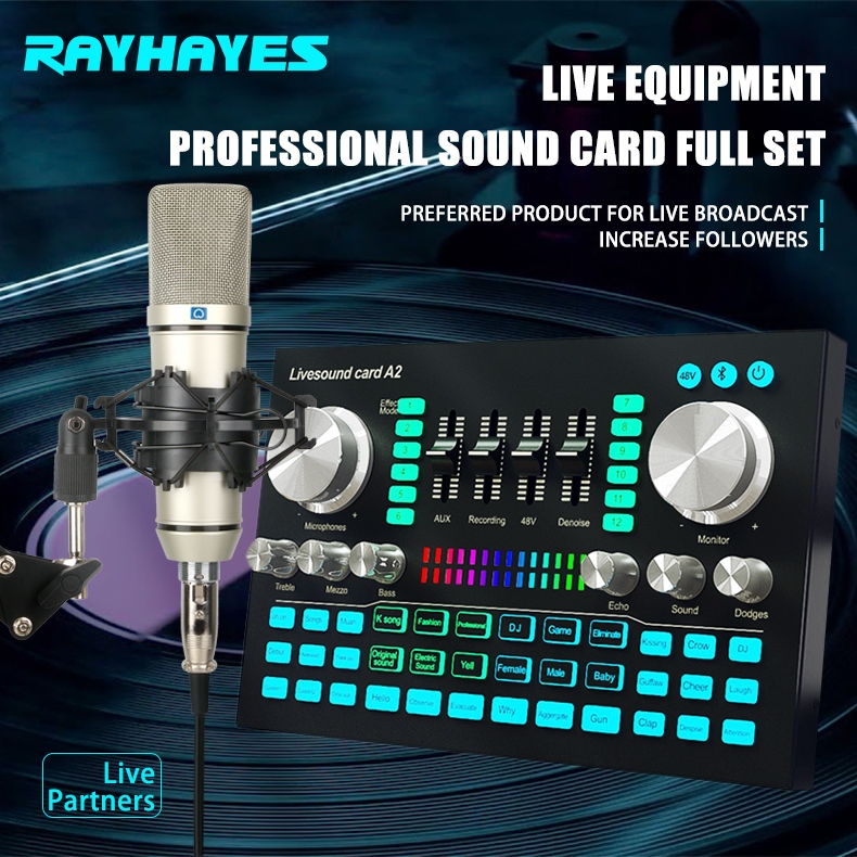 RAYHAYES The Latest Version Of A2 Bluetooth Sound Card , SuitableFor ...