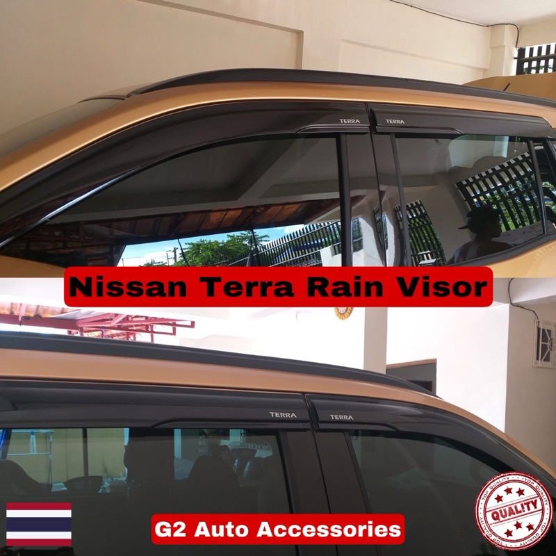 Nissan Terra Rain Visor 2018-2025 (Thailand Made) | Shopee Philippines