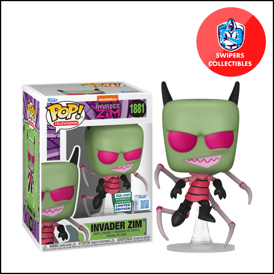 Funko Pop Invader Zim Nickelodeon Wondrous Convention Shared Exclusive ...