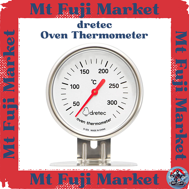 Dretec Oven Thermometer Stainless Steel 50-300℃ Silver【Direct from ...
