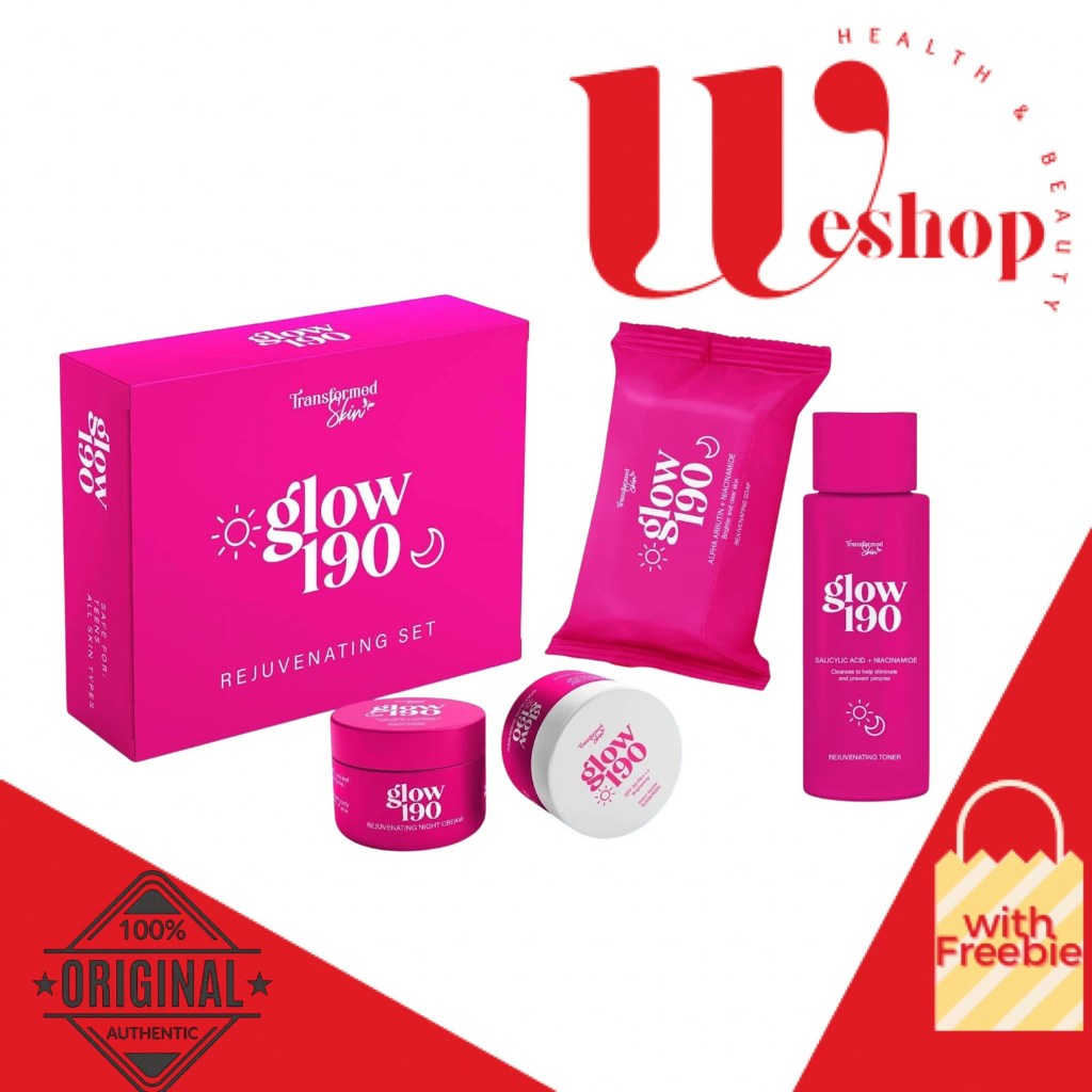 HONEST GLOW Glow 190 Rejuvenating Set Skincare [ORIGINAL] | Shopee ...
