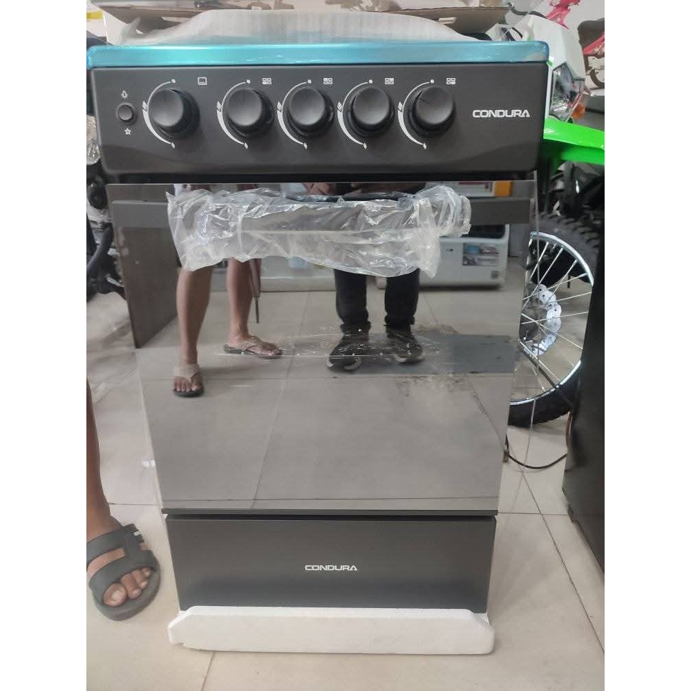 New 60cm Condura 4-Burner Gas Range with Oven | Shopee Philippines