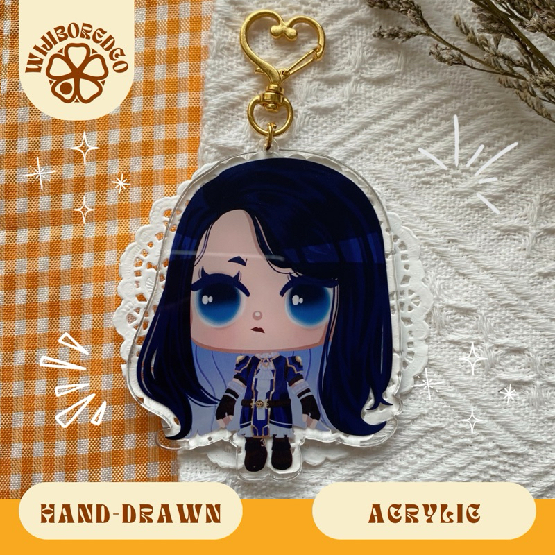 Cait Arcane Acrylic Keychain, Arcane Merch, Caitlyn Bag Charm, Caitlyn ...