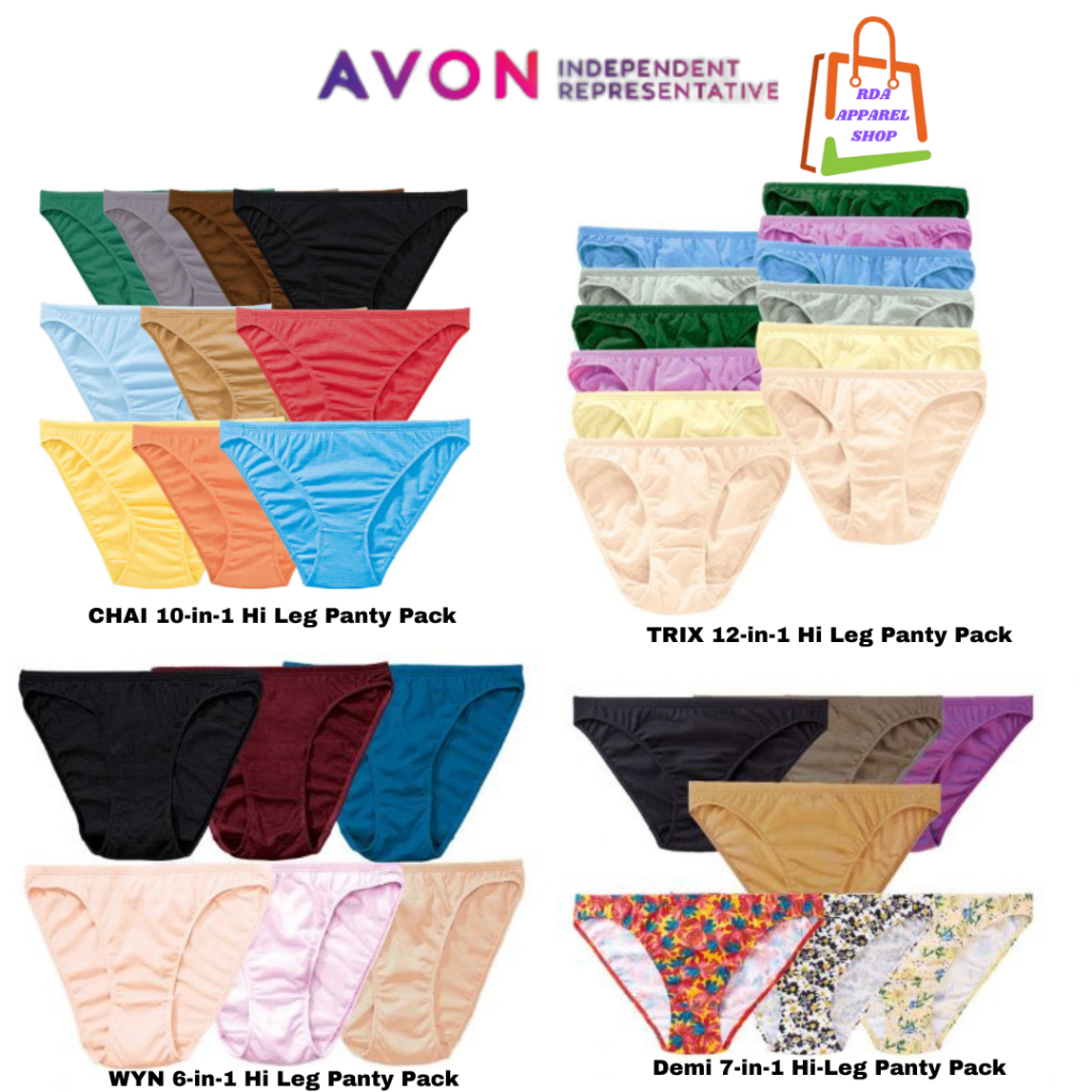 AVON 7-IN-1 HI-LEG PANTY PACK | Shopee Philippines