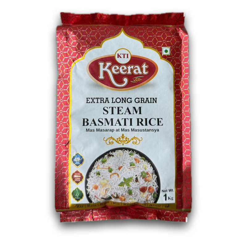 1kg Keerat Extra Long Grain Steam Basmati Rice | Shopee Philippines