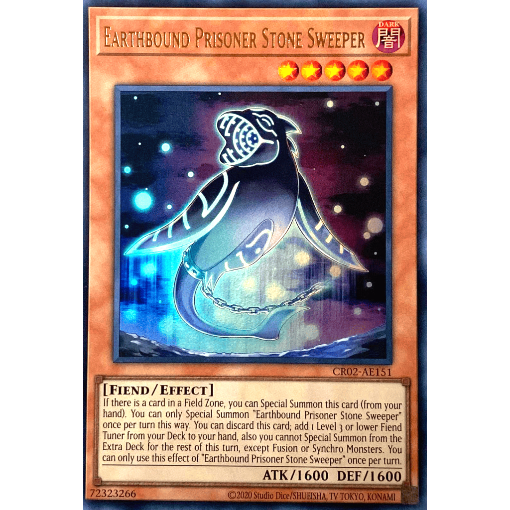 Earthbound Prisoner Stone Sweeper (UR) | OCG-AE | CR02-AE151 | Shopee ...