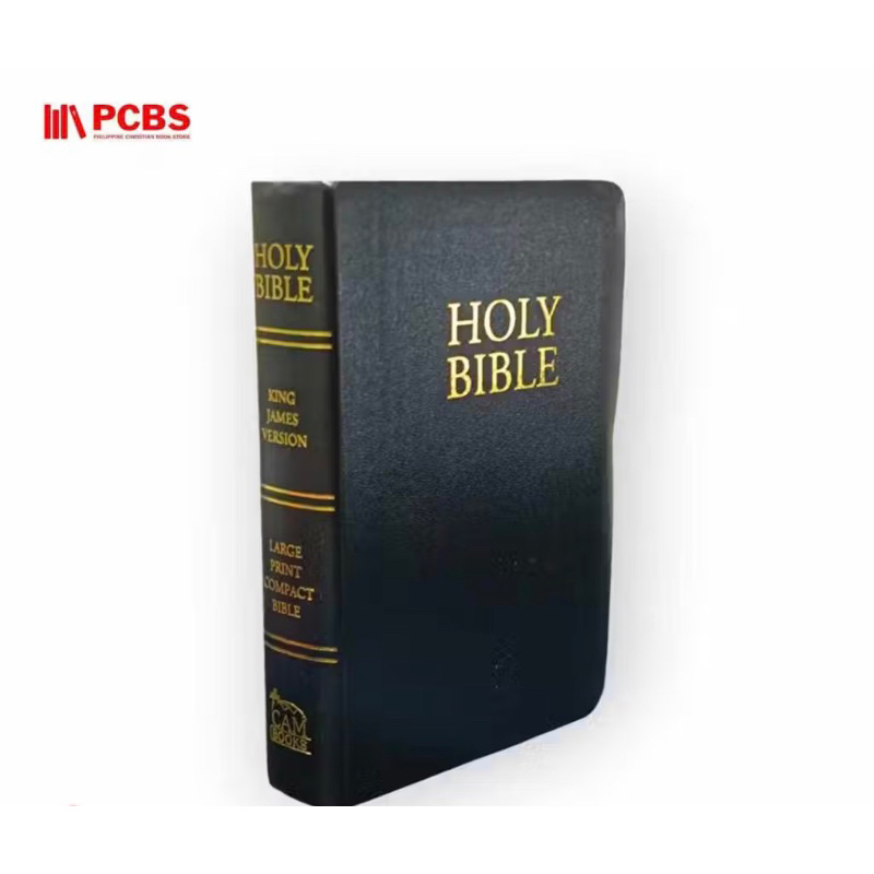 PCBS Holy Bible Large Print Compact bible (KJV) 4.5" x 6.5" x 1.25 ...