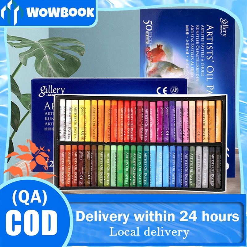 12/25/50 Colors Oil Pastel Crayon Set for Kid Graffiti Art Crayon ...