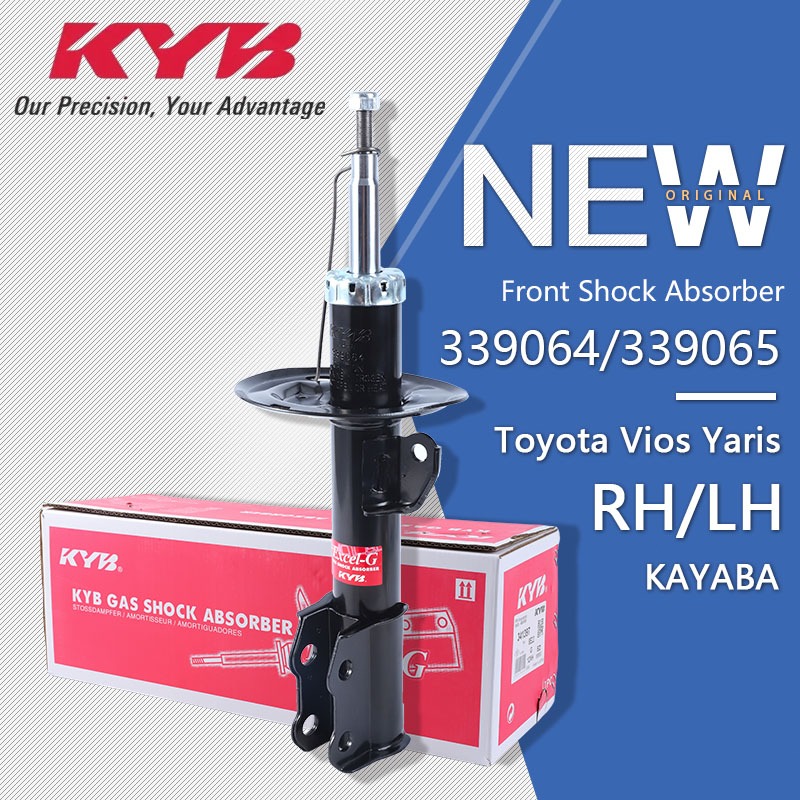 KYB Front Shock Absorber 339064 / 339065 For Toyota Vios Gen 2 Batman ...