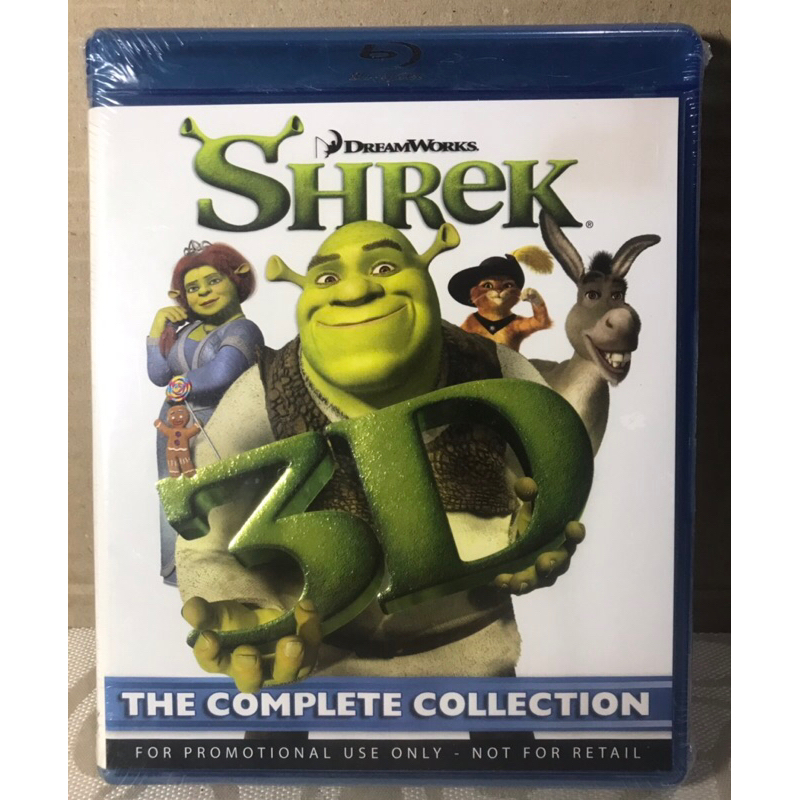 SHREK The Complete Collection - Blu-Ray 3D Brandnew | Shopee Philippines