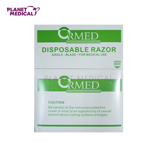 Ormed Disposable Single Razor (100pcs/box) | Shopee Philippines