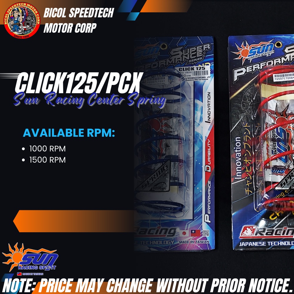 CLICK125/PCX CENTER SPRING ""SUN"" (US07CTEK, US07CTEKB) | Shopee ...