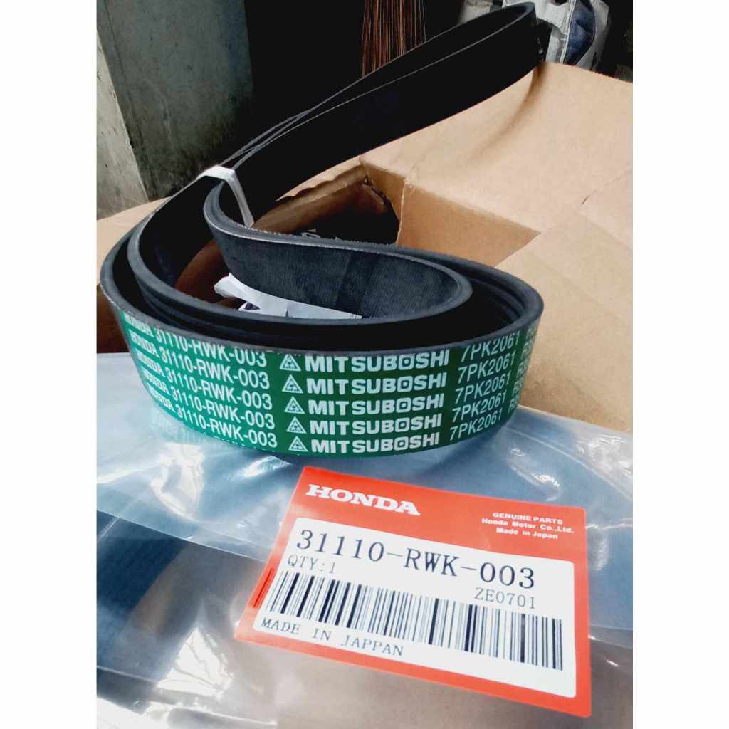 FAN BELT (31110-RWK-003) FOR HONDA CIVIC 2005-2012/HONDA CR-V 2006-2012 ...