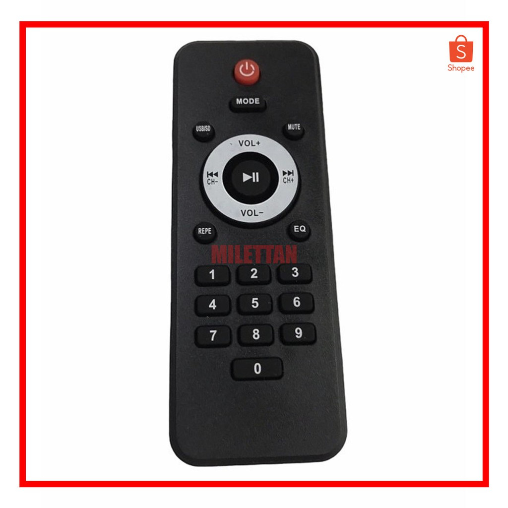 KONZERT KCS 212 & KCS-222 AMPLIFIER REMOTE CONTROL | Shopee Philippines