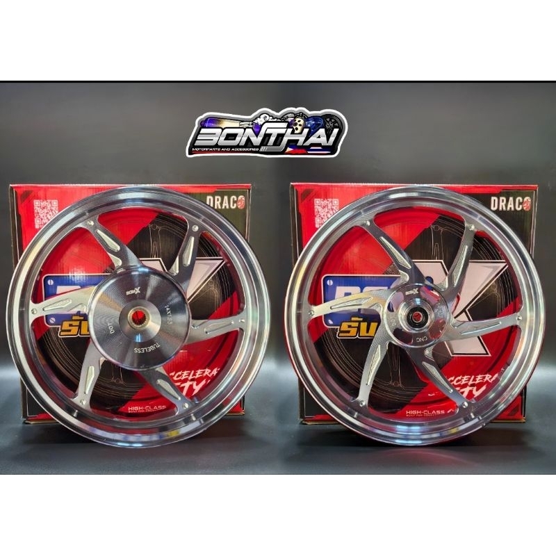 BOM X DRACO CNC MAGS FOR NMAX, AEROX, CLICK, BEAT | Shopee Philippines