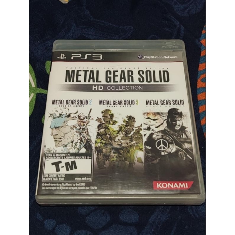 PS3 Metal Gear Solid HD Collection (R1, CIB) | Shopee Philippines