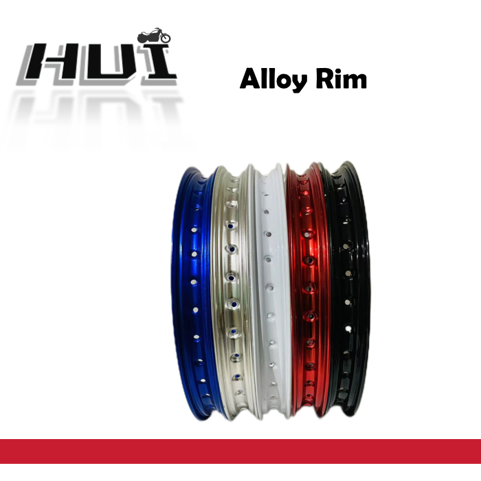 HUI KRX brand colorful ALLOY Rim sold per 1 set ( 2pcs) 1.40’17 ...