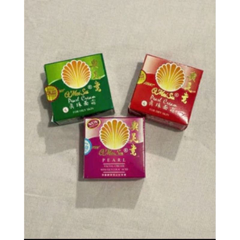 Omeisu Oseur pearl cream(Red,Green and Pink) | Shopee Philippines