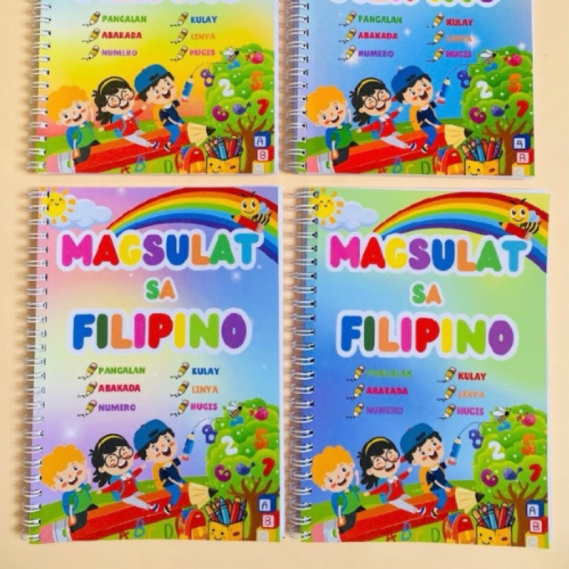 Mag-sulat sa Filipino (tracing book tagalog) FREE PENCIL pwede ...