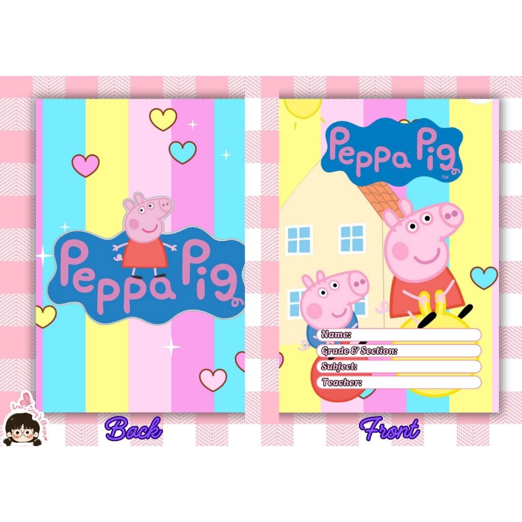 PEPPA PIG STAPLED NOTEBOOK WRITING AND COMPOSITION A5 | Shopee Philippines