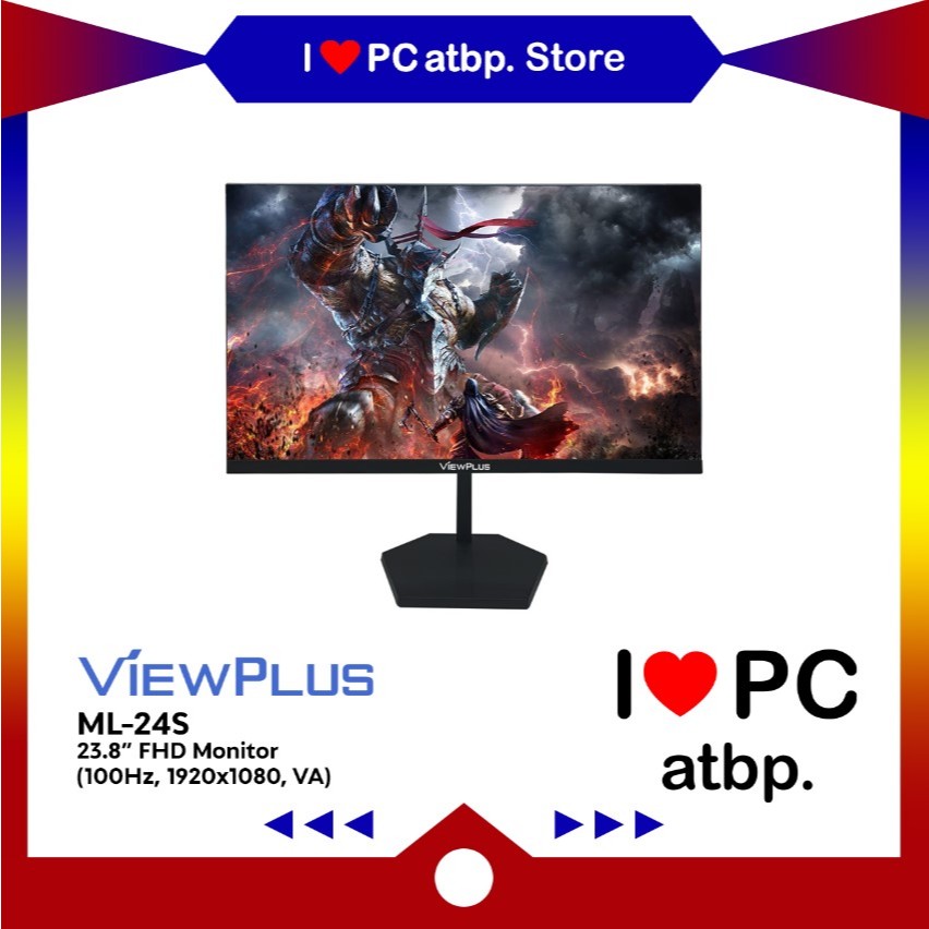 VIEWPLUS ML-24S 23.8" FHD Monitor (100Hz,1920x1080, VA) | Shopee ...