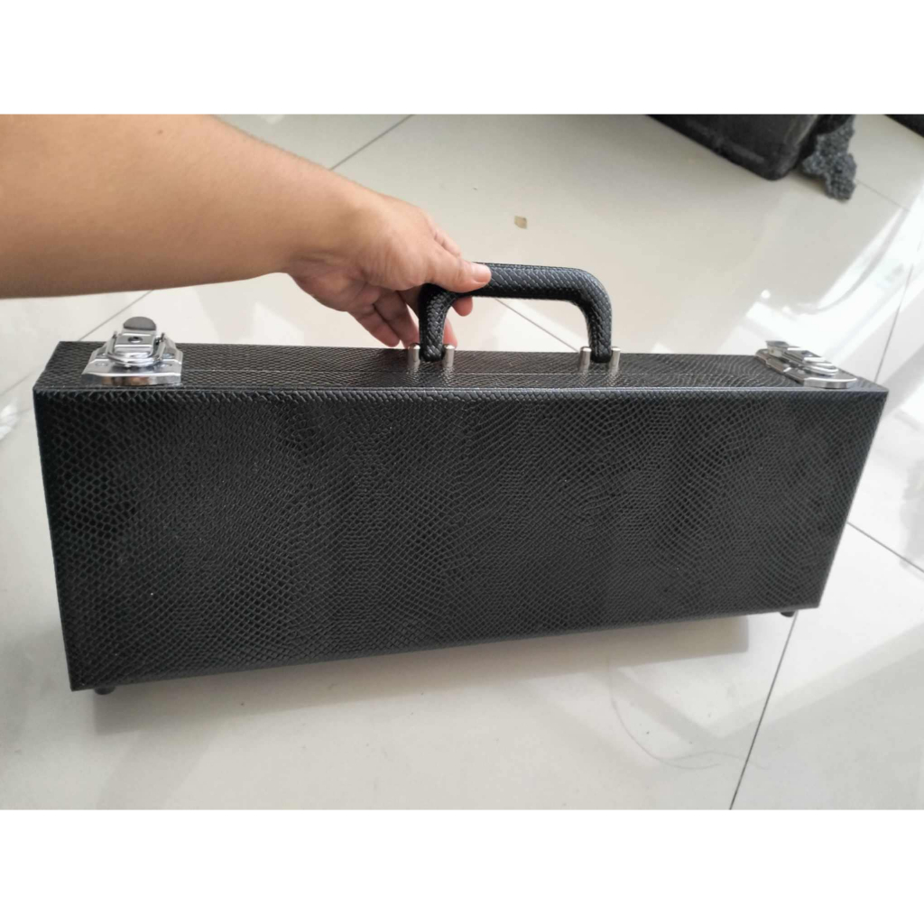 TARI CASE HARD BOX 60 CAPACITY LONG SIZE FIBER GLASS | Shopee Philippines