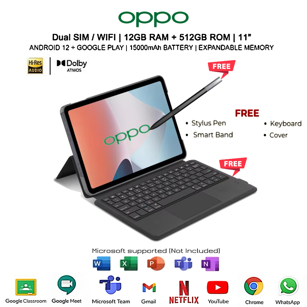 NEW MODEL 2025 Pad AIR 5G | 16GB RAM 512GB ROM | Snapdragon 865 | 4G+5G LTE Dual SIM | 20000mAh ...