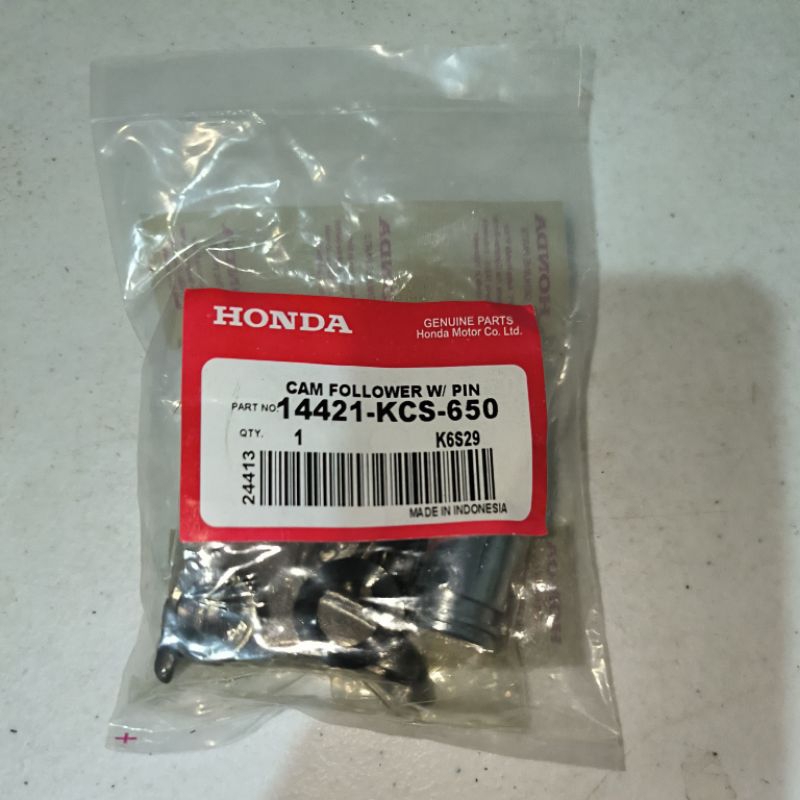 HONDA GENUINE TMX 155 CAM FOLLOWER W/FIN 14421-KCS-650 INDONESIA ...