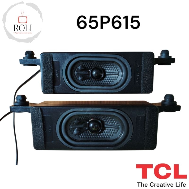 TCL 65P615 TV speakers refurbished | Shopee Philippines