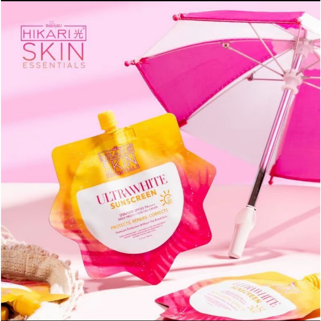 Hikari Skin UltraWhite Sunscreen SPF50 50ml | Shopee Philippines
