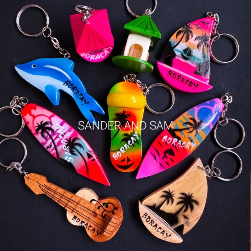 Boracay Souvenir Key Chain for Gifts Giveaway and Accessories | Shopee ...