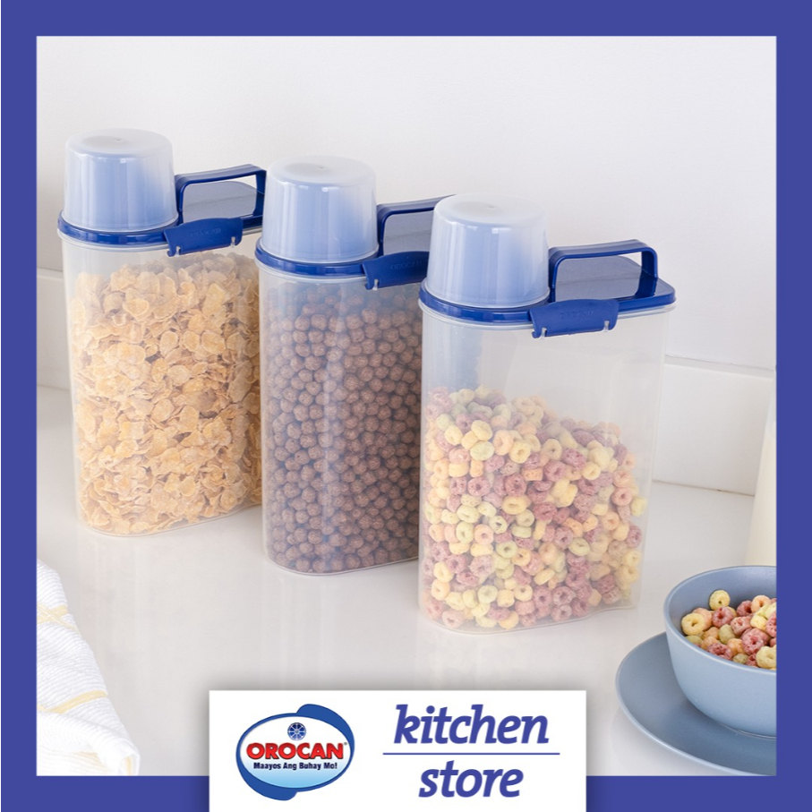 OROCAN CUSINA UNO KITCHEN STORAGE/RICE STORAGE/CEREAL DISPENSER (2KG ...